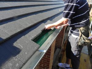 Gutter Guard Tile Roof Installation New Zealand. GumLeaf NZ