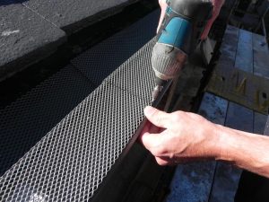 Gutter Guard Tile Roof Installation New Zealand. GumLeaf NZ