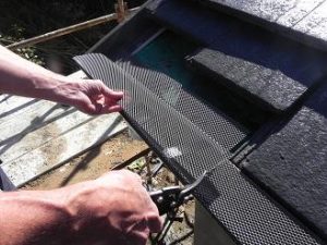 Gutter Guard Tile Roof Installation New Zealand. GumLeaf NZ