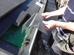 Gutter Guard Tile Roof Installation New Zealand. GumLeaf NZ